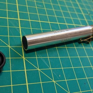Imperial Officer Code Cylinder Replica Dosimeter - Brass or Silver ...