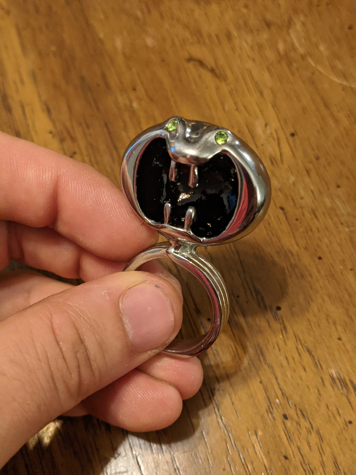 Dark Helmet's Ring From Spaceballs Schwartz Replica - Etsy