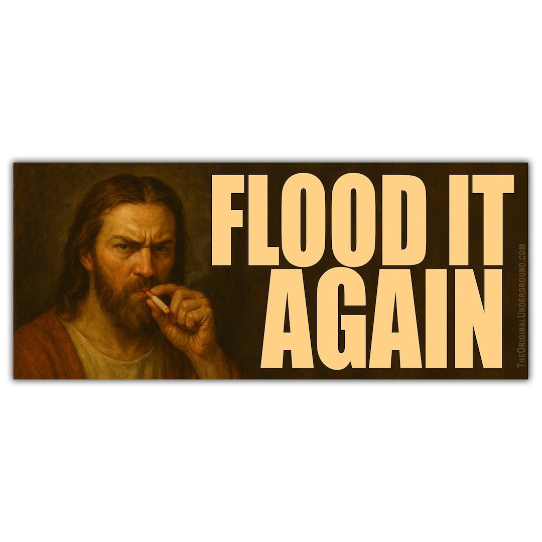 Flood It Again Sticker - Etsy