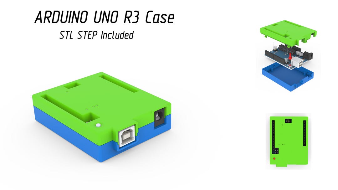 Arduino UNO R3 Case Printable 3D STL STEP - Etsy UK