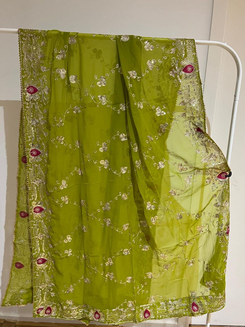 Vintage Work Dupatta - Etsy