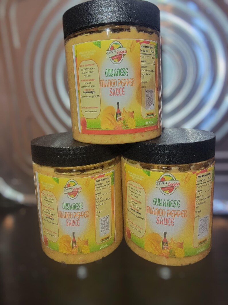 Guyanese Mango Pepper Sauce - Etsy