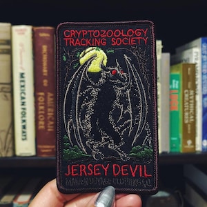 Jersey Devil Patch - Cryptozoology Tracking Society - Etsy