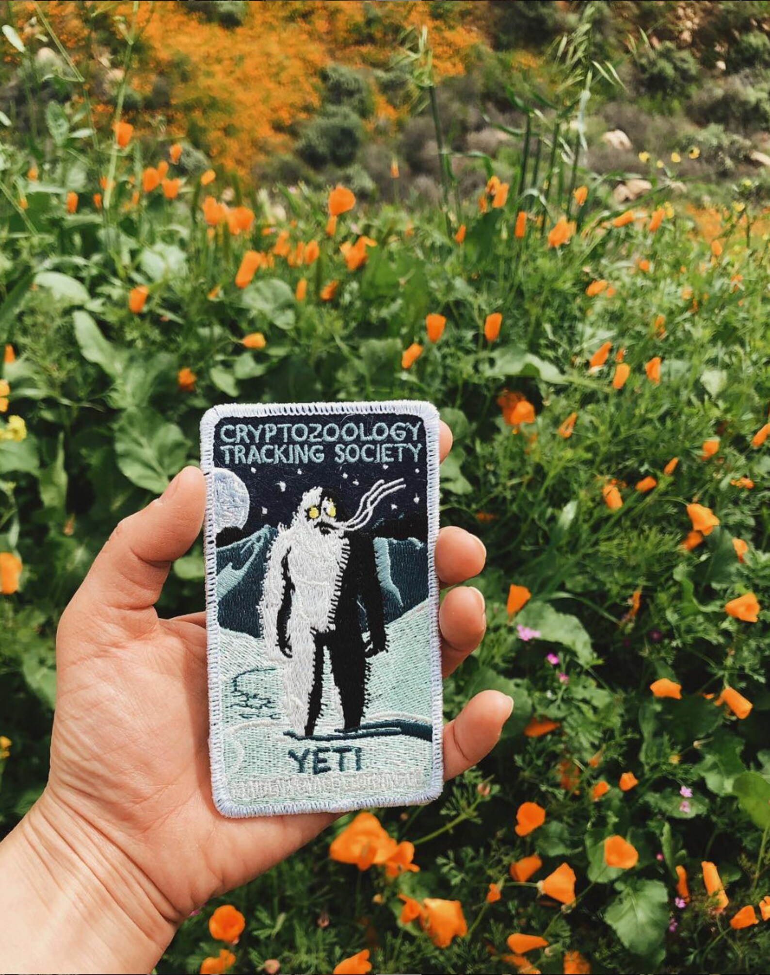 YETI Patch Cryptozoology Tracking Society Yetti Abominable - Etsy