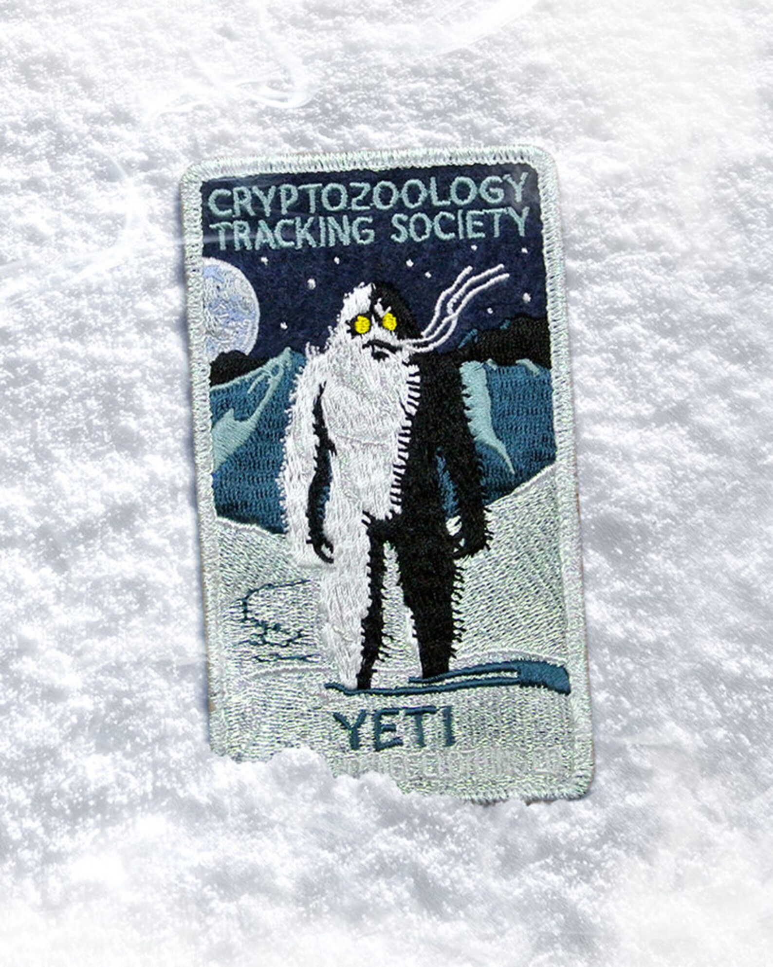 YETI Patch Cryptozoology Tracking Society Yetti Abominable - Etsy
