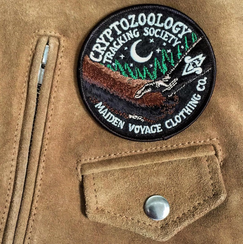 Friends of Cryptid Wildlife Patch Cryptozoology Tracking | Etsy
