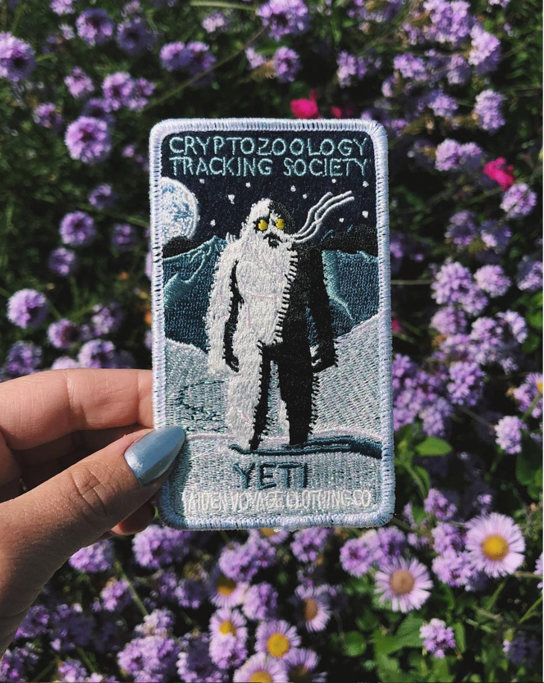 YETI Patch - Cryptozoology Tracking Society Yetti Abominable Snowman ...