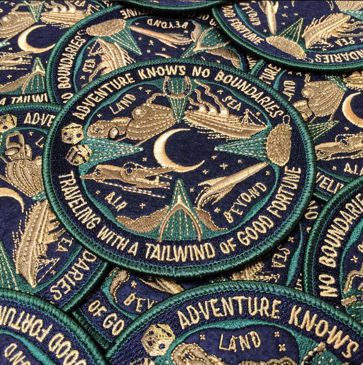 Lucky Travel Patch World's Luckiest Travel Patch™ lucky | Etsy