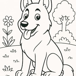 Multi-animal Themed Coloring Page for Kids | Printable Kids Coloring ...