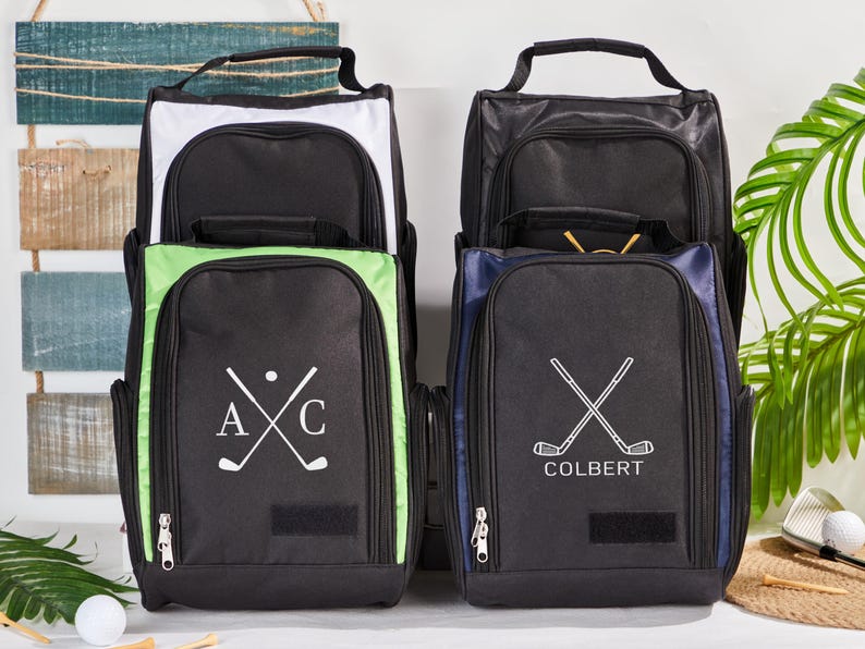 Custom Golf Shoes Bag,personalized Golf Gift for Golfer,embroidered ...