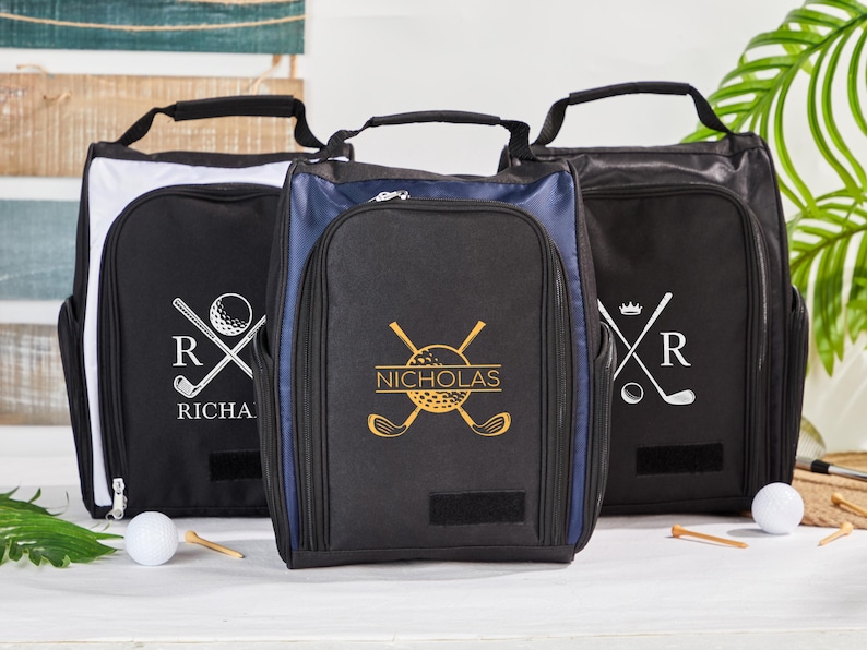 Custom Golf Shoes Bag,personalized Golf Gift for Golfer,embroidered ...