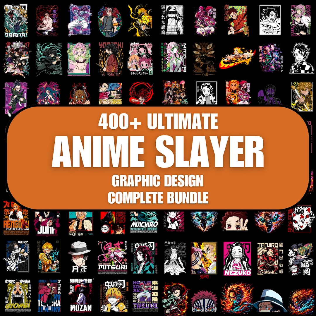 Anime Halftone Graphic Designs: 1000+ PNG Bundle - Etsy
