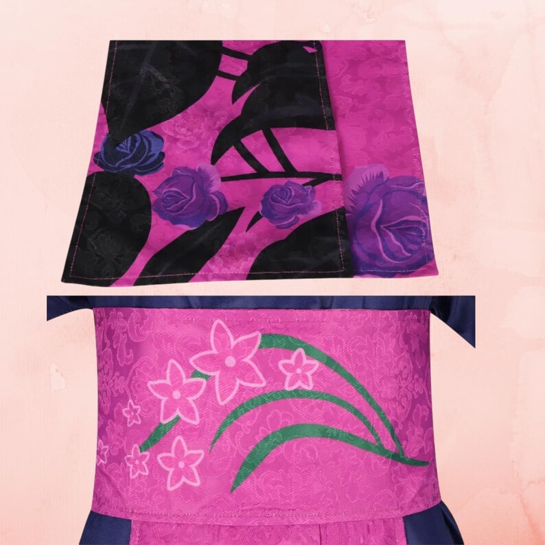 Huntrix First Gen Celina Hanbok Cosplay Costume | Celina Kpop Demon ...