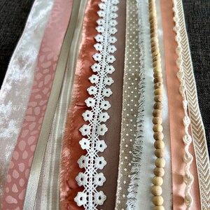 Neutral Ribbon Set,coffee Filter Ribbon Set,ribbon for Magnolia Wreath ...