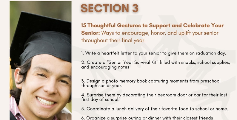 Senior Year Toolkit for Moms | Class of 2026 Graduation Planner ...