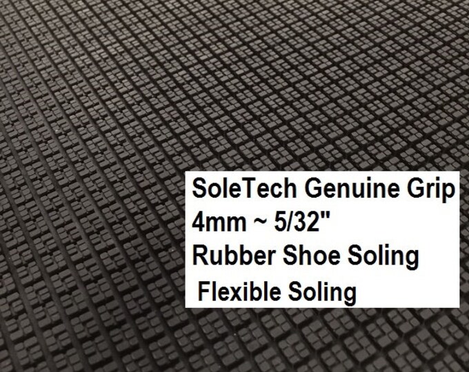 Shoe Rubber, Genuine Grip, Flexible 4mm Rubber for Shoe Repair - Etsy