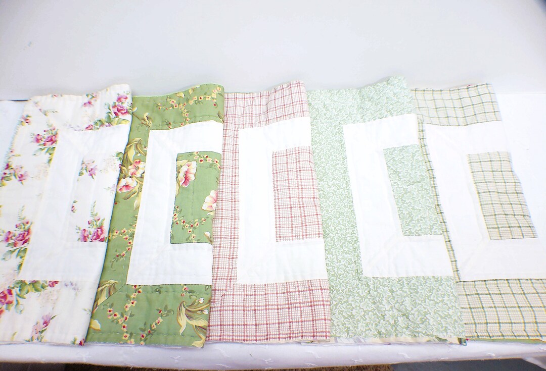 Quilt Stack, 8 Large Quilt Blocks, Quilt Scrap Supplies - Etsy