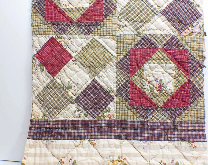 Large Quilt Piece, Cutter Quilts for Crafts, Patch Quilt, 26 X 19.5 - Etsy