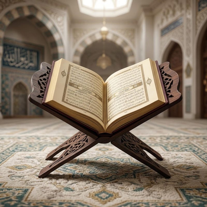 Wooden Quran Stand Carved - Etsy