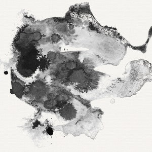 Wet Ink Texture Clip Art, Hand Painted Texture PNG, Artistic Textures ...