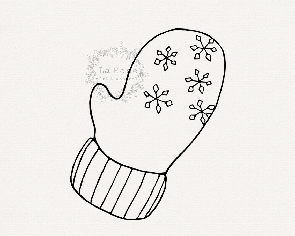 Christmas Line Art SVG Bundle Christmas Doodle Clip Art Hand | Etsy