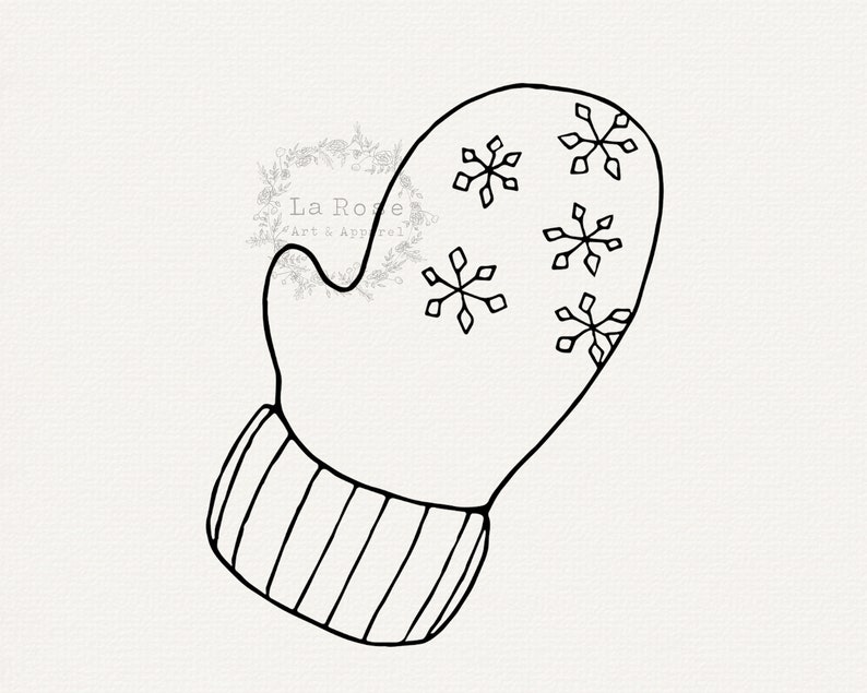 Christmas Line Art SVG Bundle Christmas Doodle Clip Art Hand | Etsy