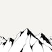 Mountain SVG, Mountains Vector Line Art, Mountain Illustration for ...