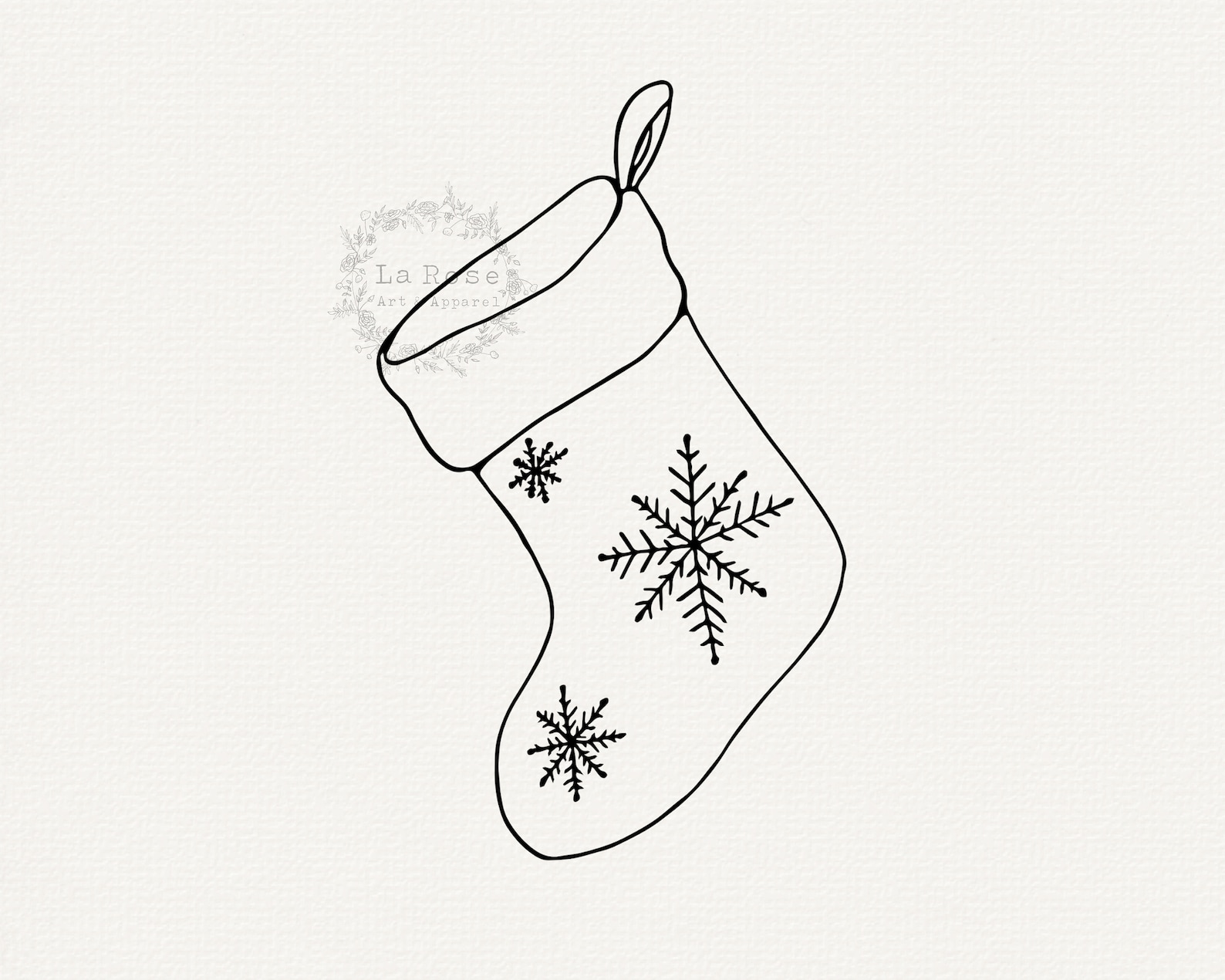 Christmas Line Art SVG Bundle Christmas Doodle Clip Art Hand | Etsy