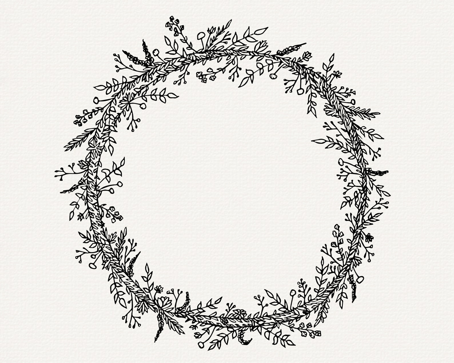 Spring Wreath Svg Wreath Svg Bundle Wedding Wreath Svg - Etsy Canada