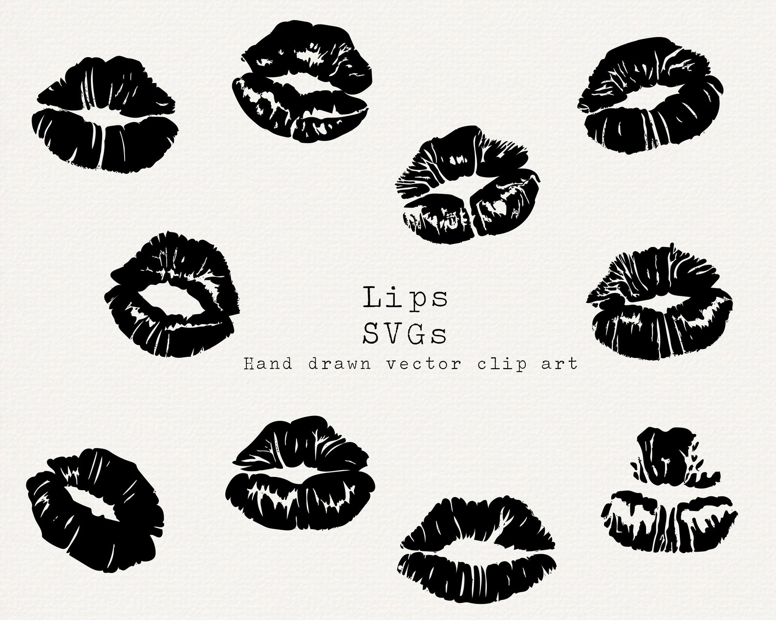 Lips SVG Lips SVG Files for Cricut Lipstick Kiss Svg - Etsy