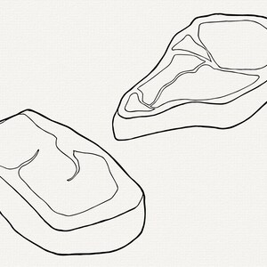 Meat SVG, Butcher Clip Art Illustration, BBQ Vector Line Art, Steak ...