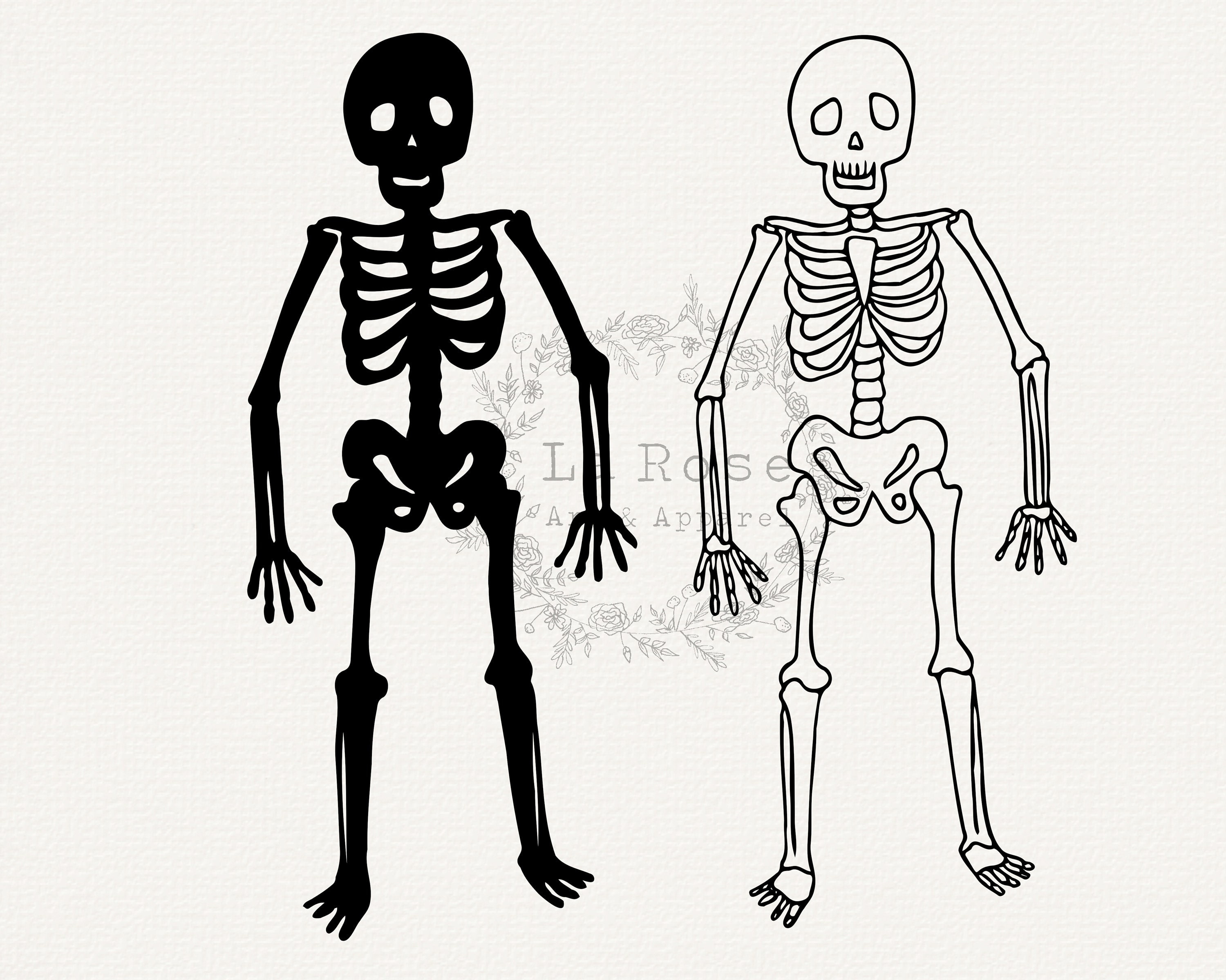 Skeleton Clip Art For Kids