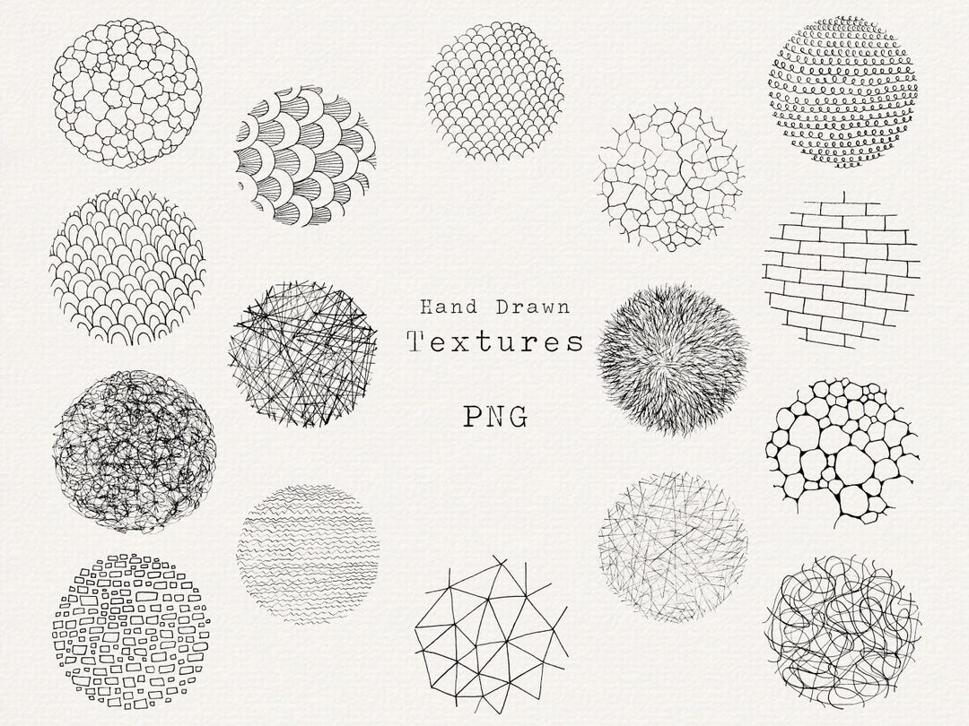 Texture Pngs, Hand Drawn Pen Doodles, Abstract Clip Art, Graphic Design ...