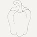 Bell Pepper SVG, Illustration for Commercial Use, Cut File for Cricut ...