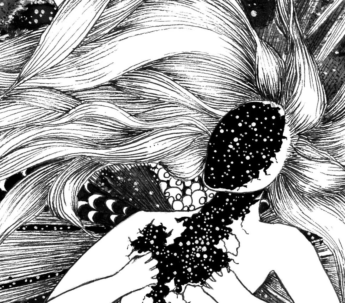 Reveal Printable From Original Ink Drawing Fine Art Print - Etsy