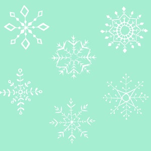 Snowflake Clipart, Snowflake PNG, Black Snowflakes Clipart, White ...