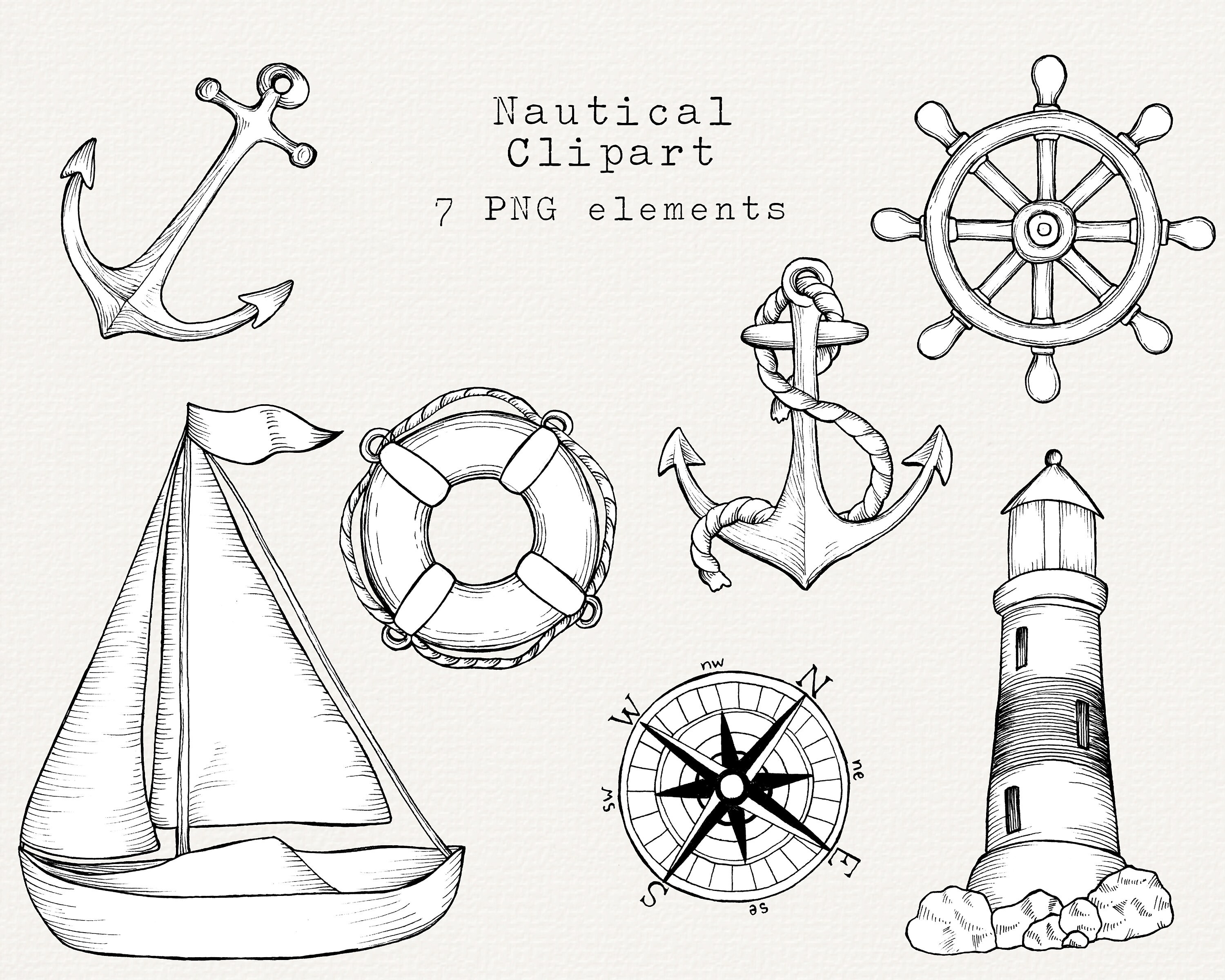 Anchor Clipart Black And White