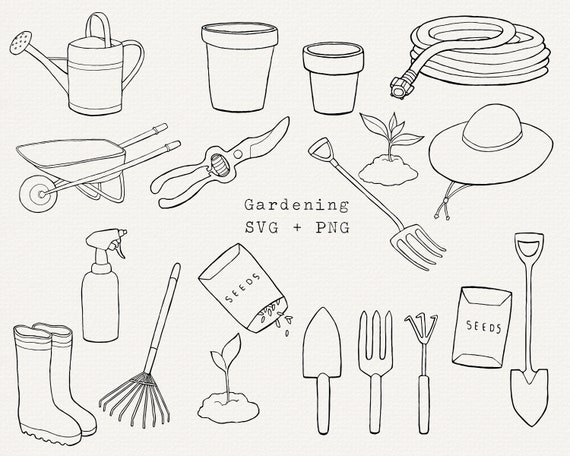 Gardening Tools Clipart