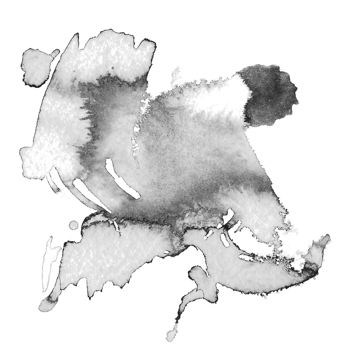 Wet Ink Texture Clip Art Hand Painted Texture PNG Artistic | Etsy