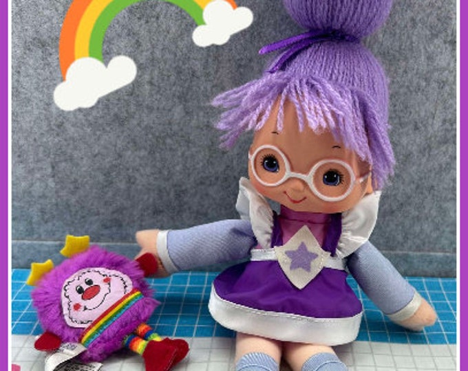 1983 Rainbow Brite Shy Violet & Sprite by Mattel Vintage Rainbow Brite ...