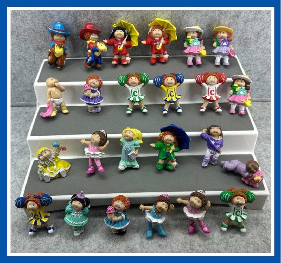 PICK 1 Vintage Cabbage Patch 1980s 90s PVC Minis Cabbage Patch ...