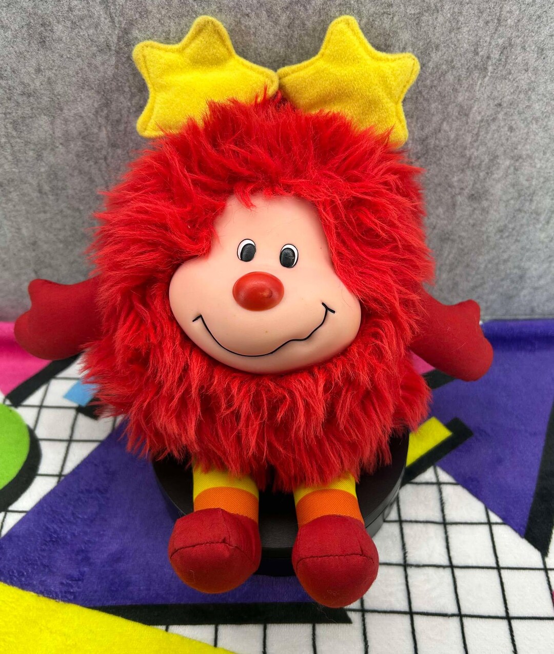 1983 Vintage Rainbow Brite Sprite ROMEO Sprite RED Sprite Hallmark ...