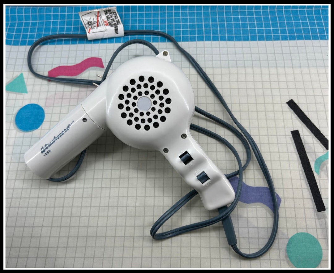 Vintage Windmere Pro 1250 Haridryer LIKE NEW White Hairdryer 80s Photo ...