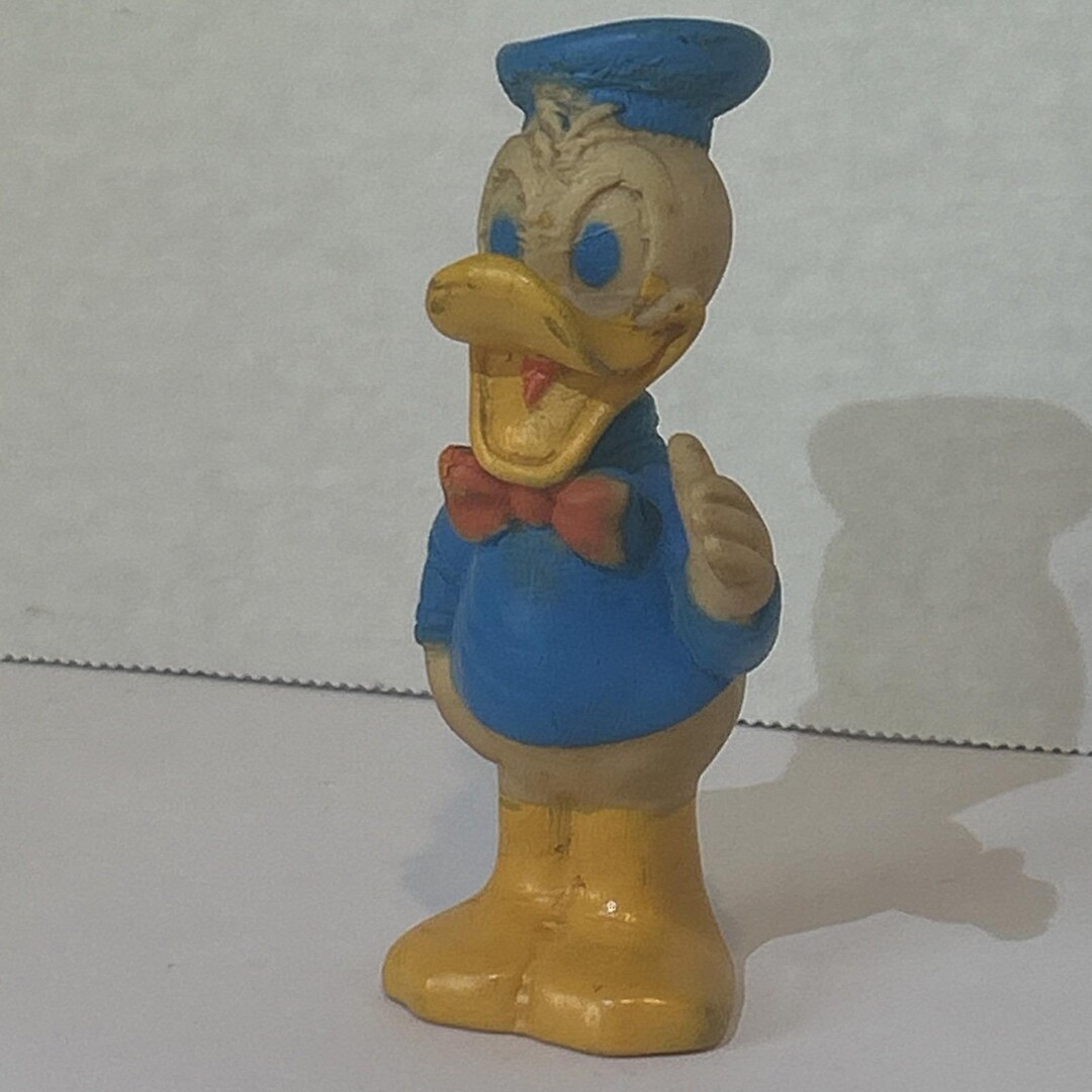Donald Duck Figure 4in Dated 1977 Gabriel - Etsy