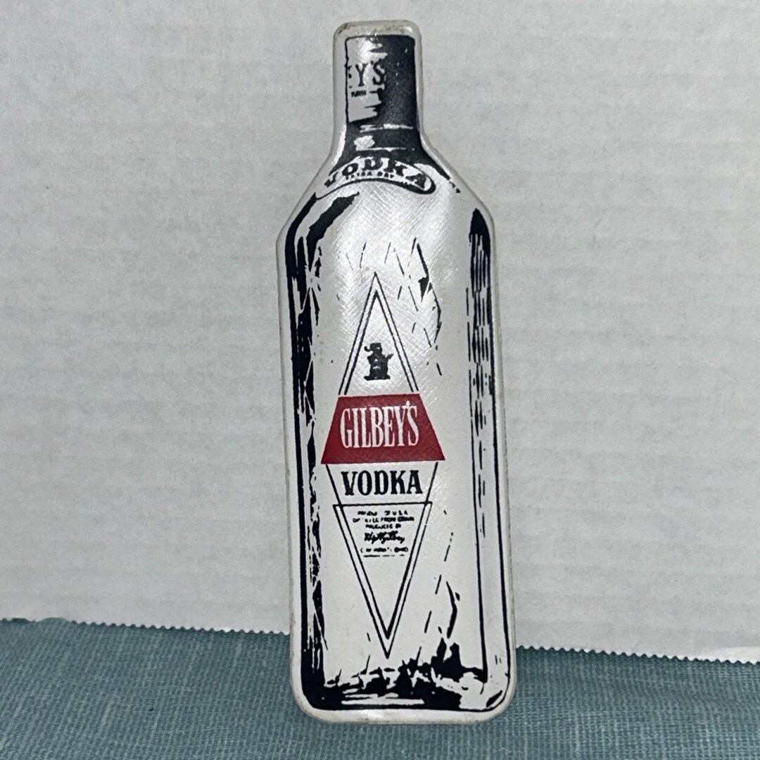 Vintage Gilbert's Vodka Vintage Advertising - Rare - Etsy