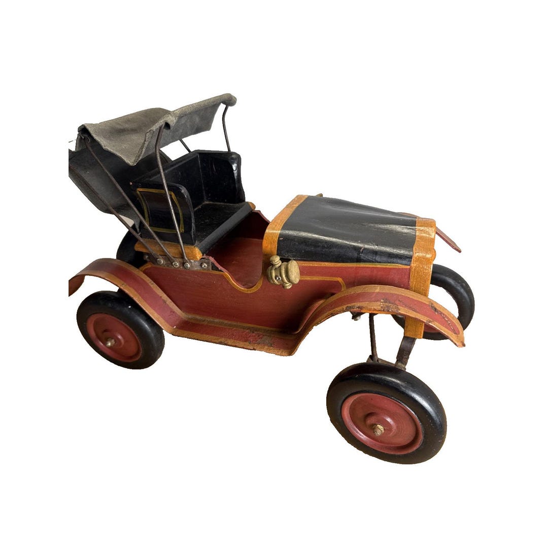 Vintage Wood Ford Model T Torpedo Roadster C1911 Large Model Car - Etsy