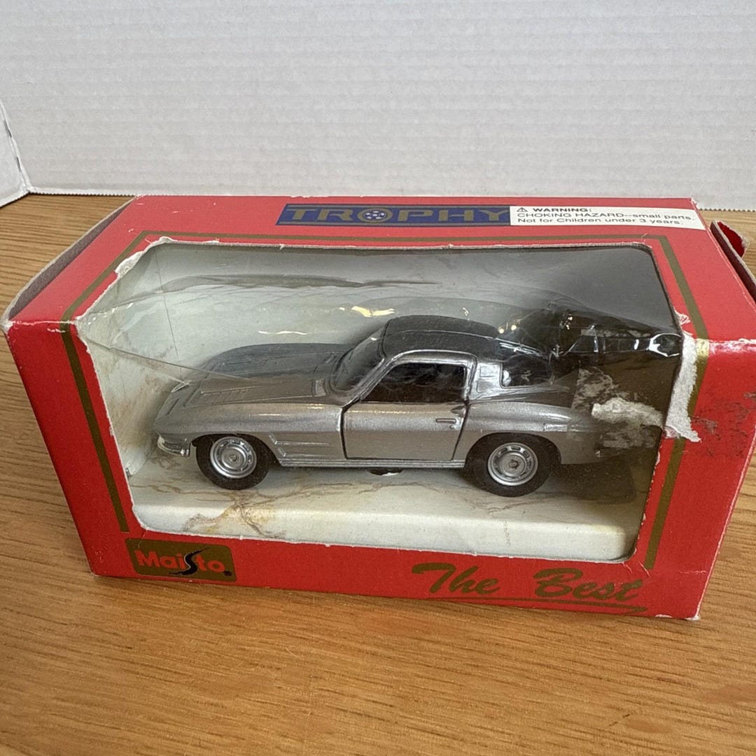 Vintage Trophy "the Best" Silver Car Maisto - Etsy
