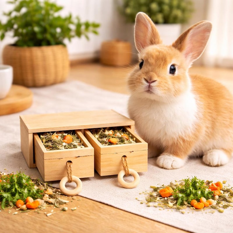 Foraging Puzzles for Rabbits - Etsy UK