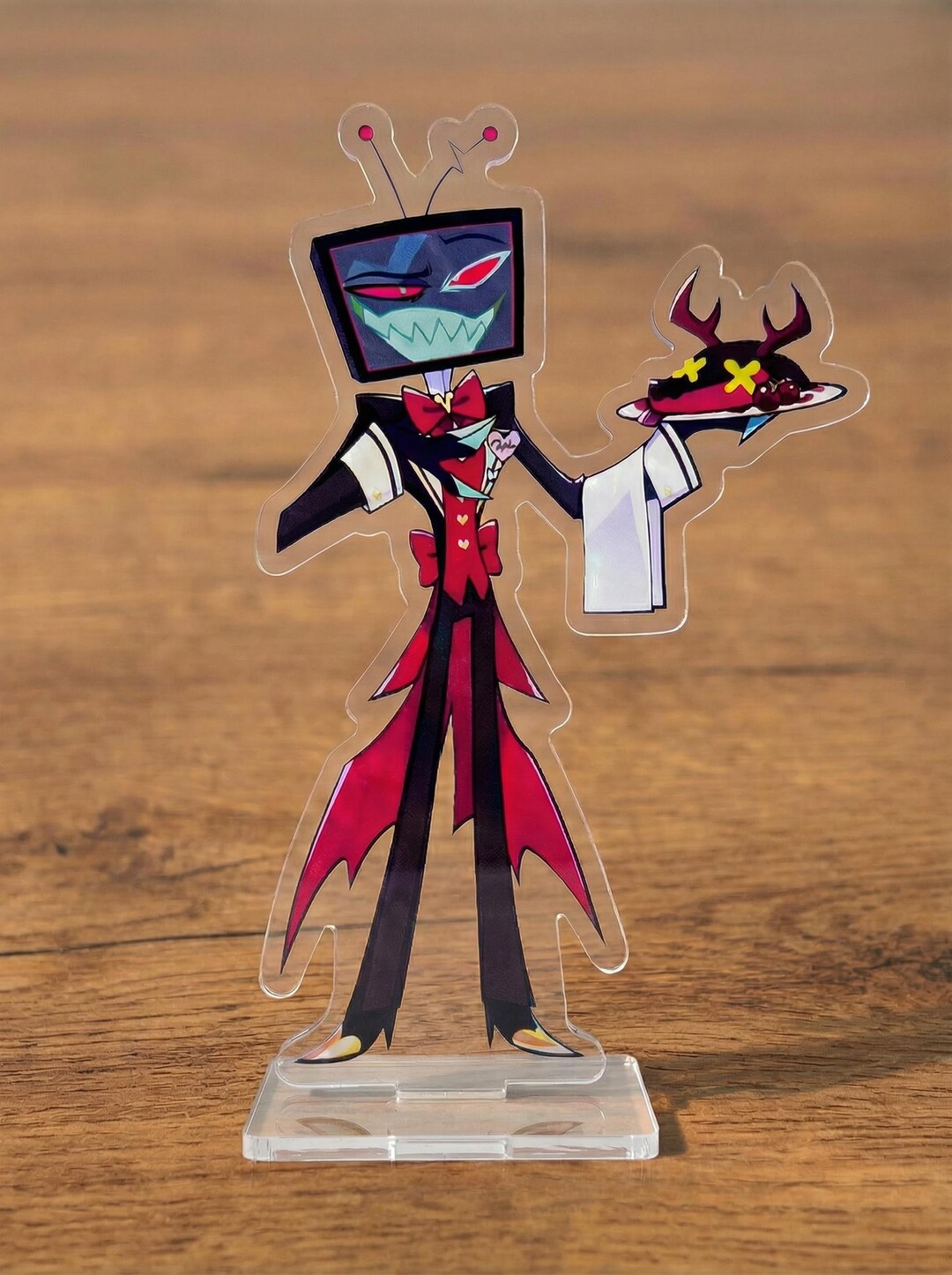 Hazbin Hotel Vox Standee, Vee Acrylic Standee, Vox Desk Decor - Etsy