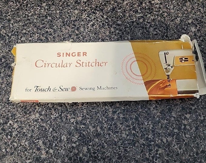 Vintage!! Singer Circular Stitcher for Touch & Sew Machines Part 161847 ...